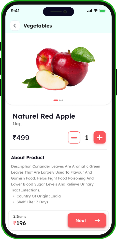 Flutter Grocery App UI Kit Template by mvp_minds | CodeCanyon